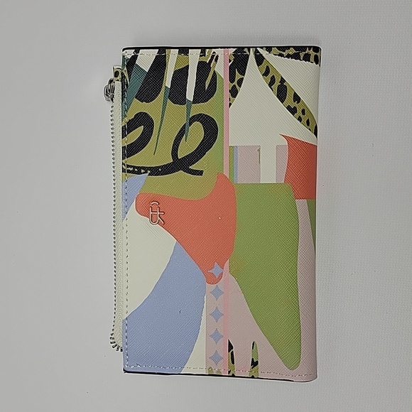 Parfois | Bags | Parfois Abstract Colorful Wallet | Poshmark